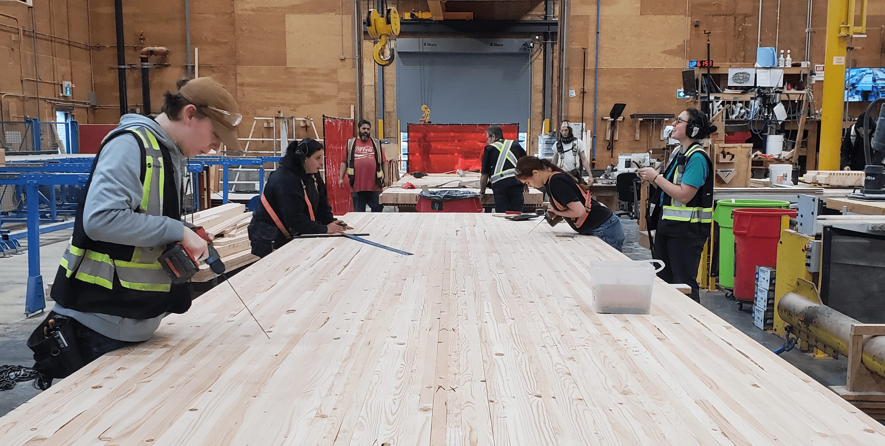 Visiting the StructureCraft facility - Lund Opsahl