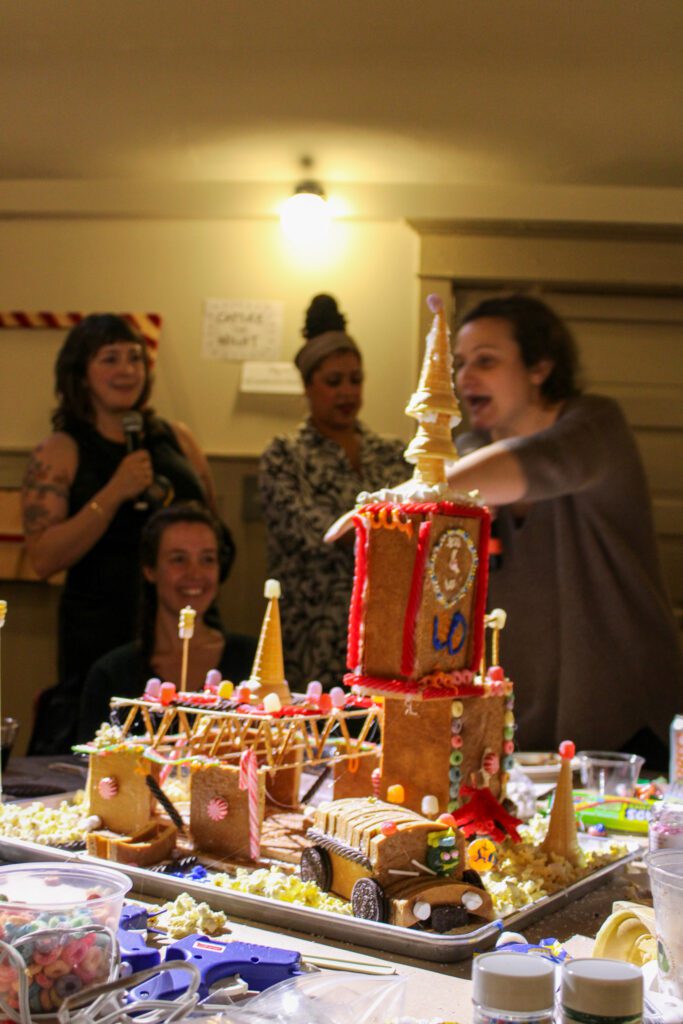 Now complete: Gingerbread Transit Station - Lund Opsahl
